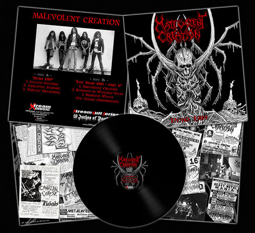 Malevolent Creation Demo 1989 Vinyl Miami Metal Merchant