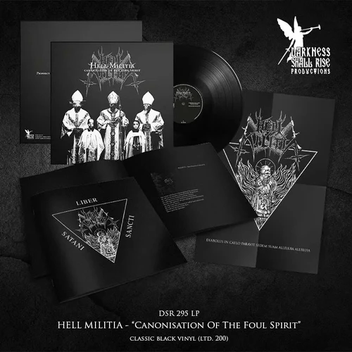 Hell Militia - Canonisation Of The Foul Spirit (Vinyl) | Miami Metal ...