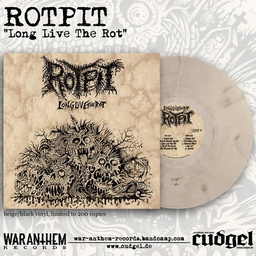 Rotpit - Long Live the Rot (Color Vinyl) | Miami Metal Merchant