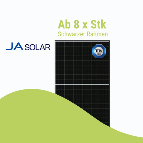 JA Solar Bifacial 445W Schwarzer Rahmen | ENWATT