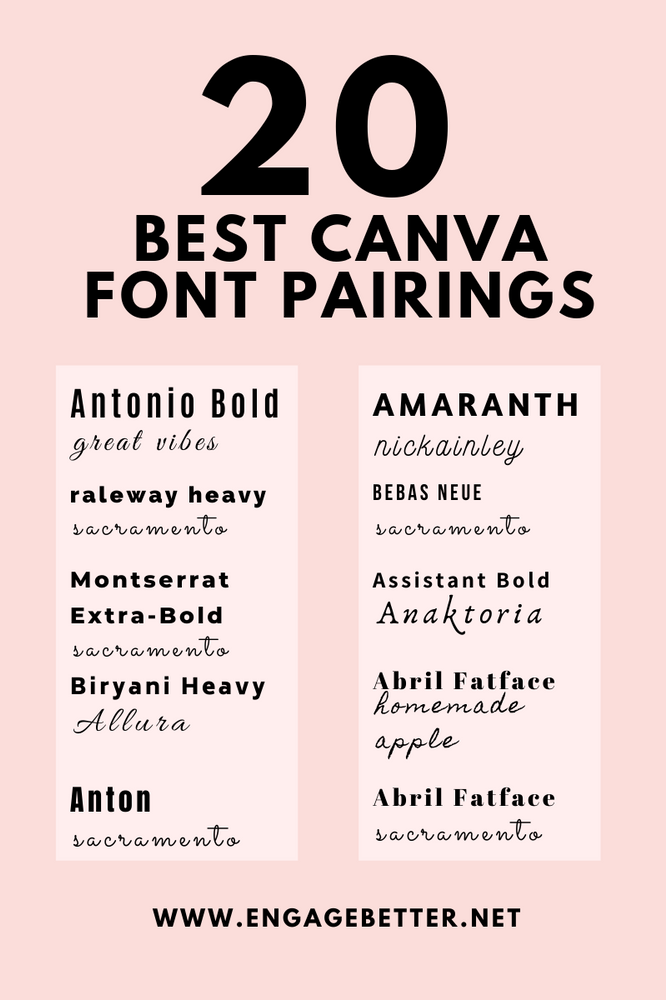 Best Canva Font Combinations In 2021 Font Combinations Canva Vrogue Best Canva Font Combinations In 2021 Font Combinations Canva Vrogue