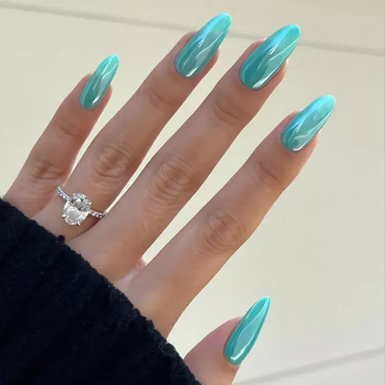 10 Stunning Blue Chrome Nail Ideas to Elevate Your Next Manicure