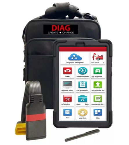 Scanner automotríz profesional DIAG Pro 3 S, 9 pulg, 1 año Actualizac ...