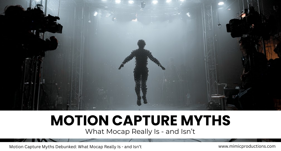 Motion Capture Myths Debunked - The Truth Behind Mocap Technology
