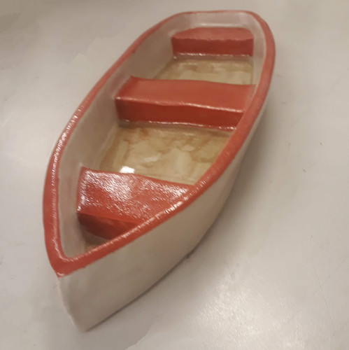 Clay: Little Wooden Boat | EJaRt Creative