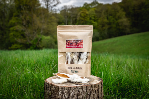 Rabbit Ears with Fur - 100g | Avonmeadow Supplies