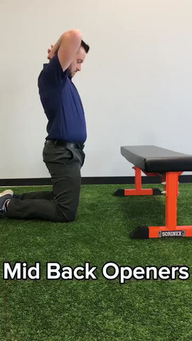 Do you have a stiff mid back? Try this exercise!