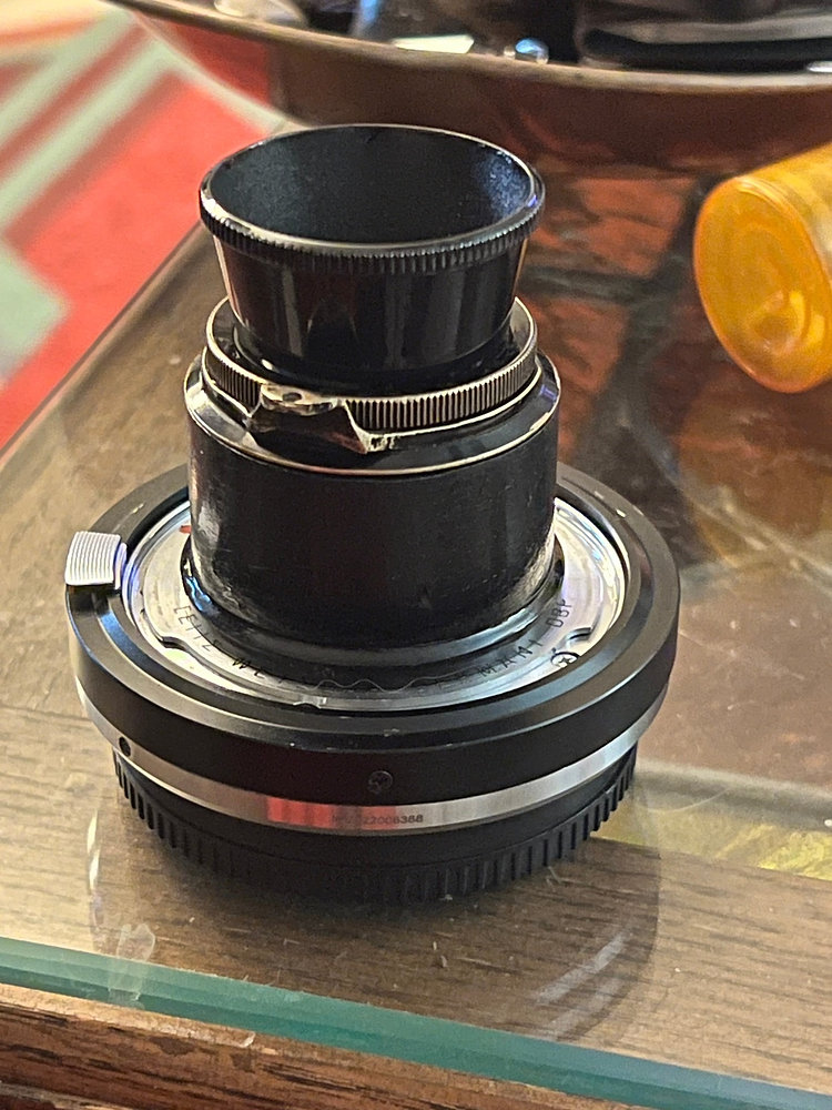 Converting a 103-year-old Zeiss lens to autofocus M-Mount