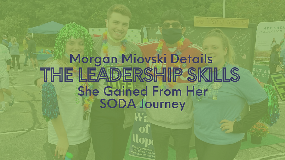 SODA Spotlight: Morgan Miovski Details The Leadership Skills She Gained ...