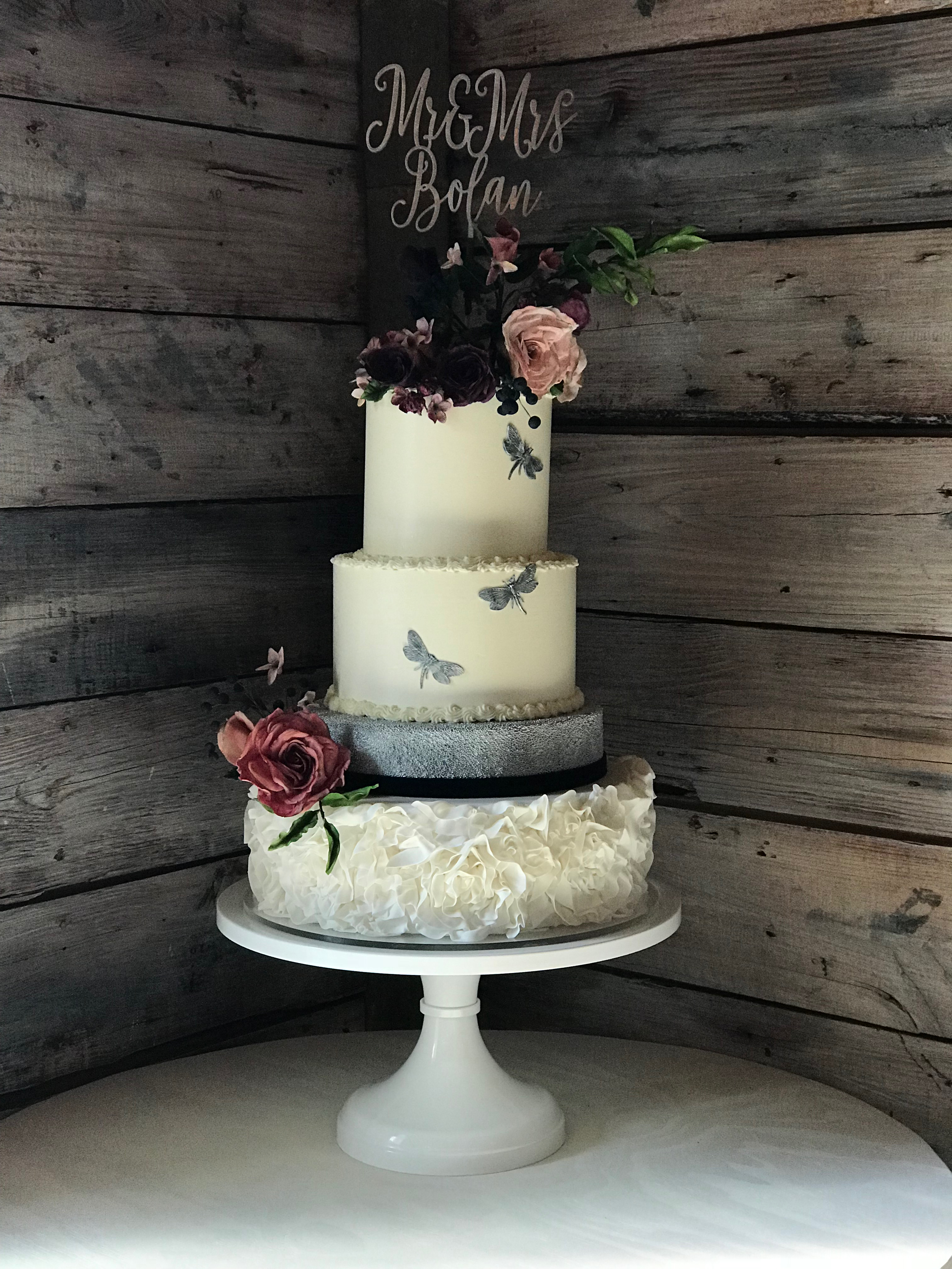 Wedding Cake | Cathy Huber Cakes