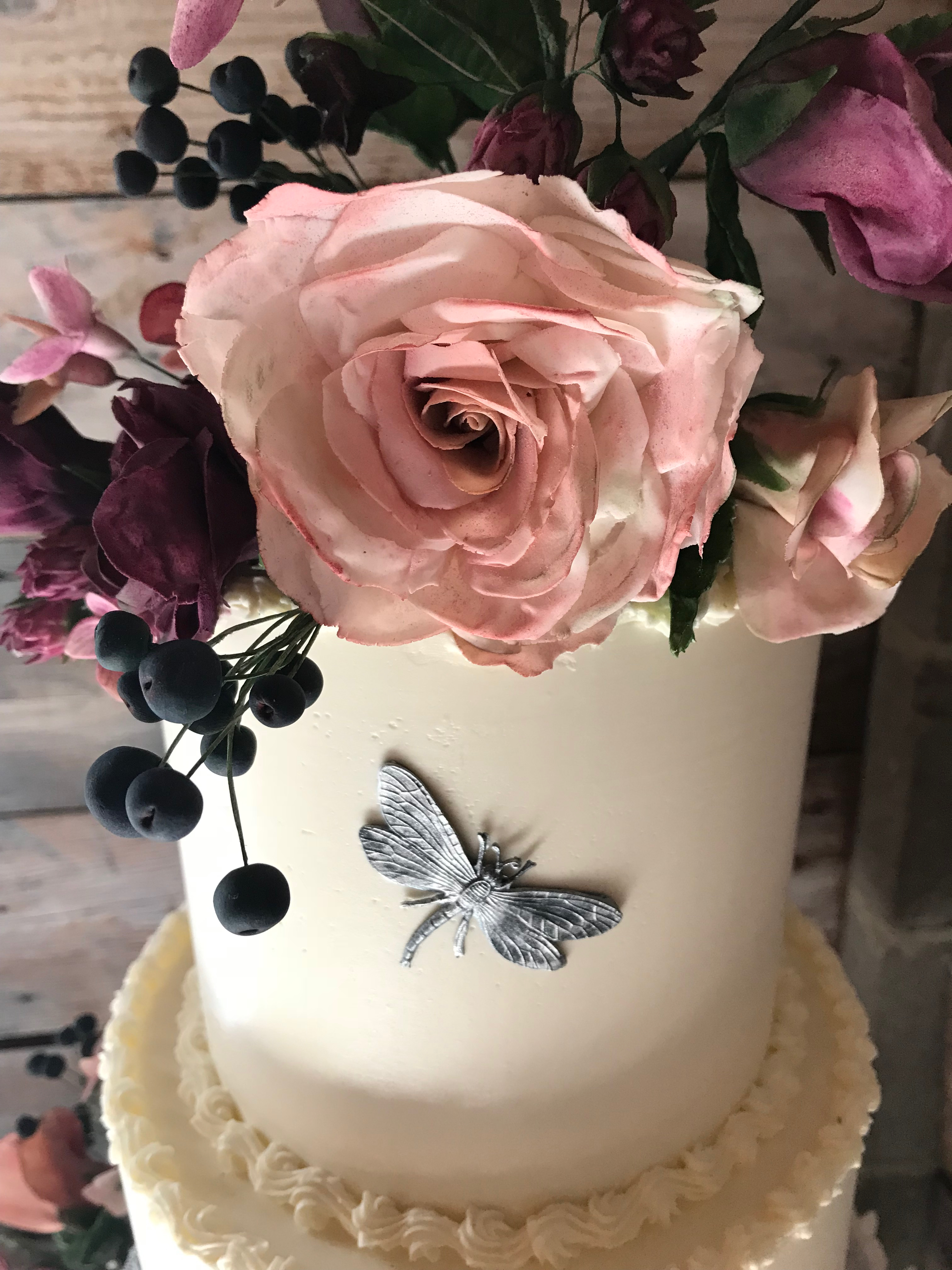 Wedding Cake | Cathy Huber Cakes