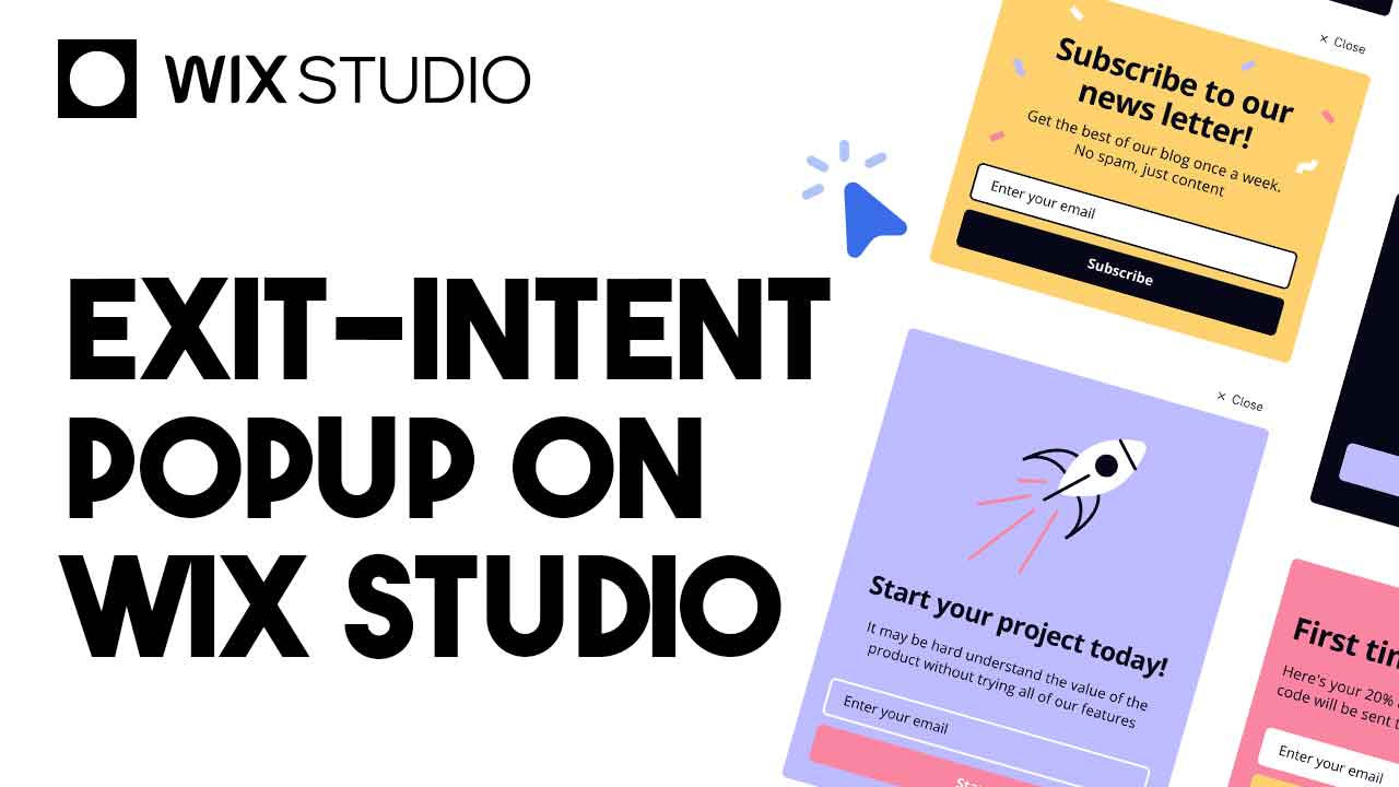 Exit-Intent Popup on Wix Studio | Wix Ideas