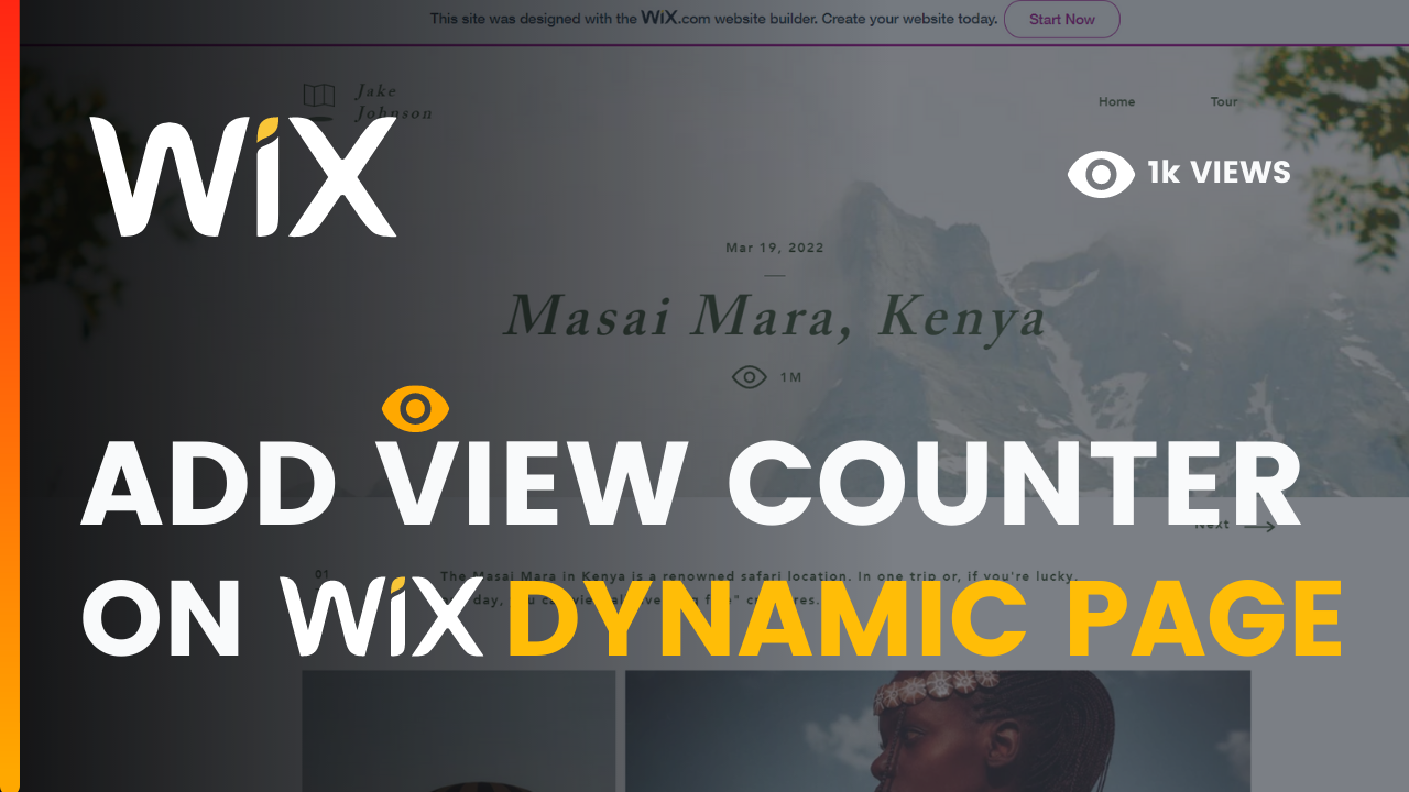 Add View Counter on WIX Dynamic Page | Wix Ideas
