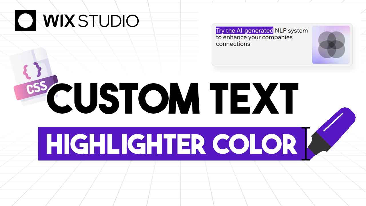 Custom Text Highlighter Color in Wix Studio | Wix Ideas