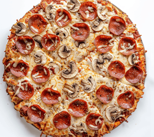 Pepperoni Deluxe Pizza | LA COCINA LA