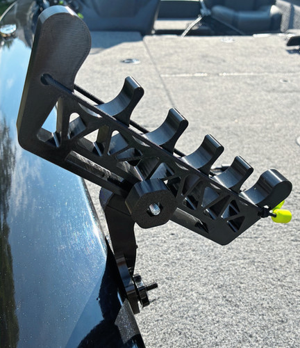 Hollow Bass Tracker Rod Holder (Versa Track) set of 2 | Hollow Hull