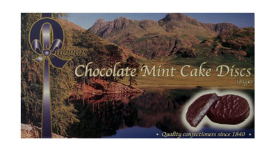 Quiggin's Kendal Mintcake Chocolate Coated Dinner Mint Discs | thesweetshop