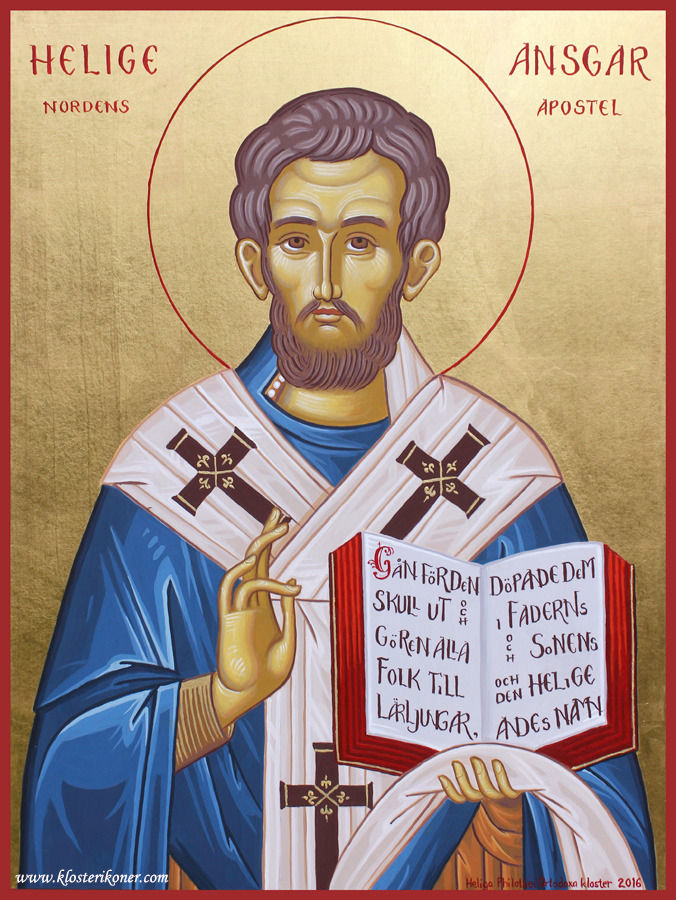 Minnet av Nordens apostel Ansgar