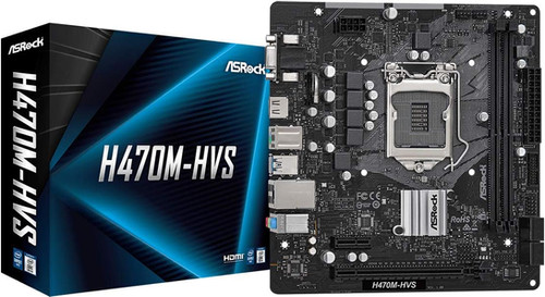 ASRock H470M-HVS LGA 1200 Motherboard | Atomtech Store