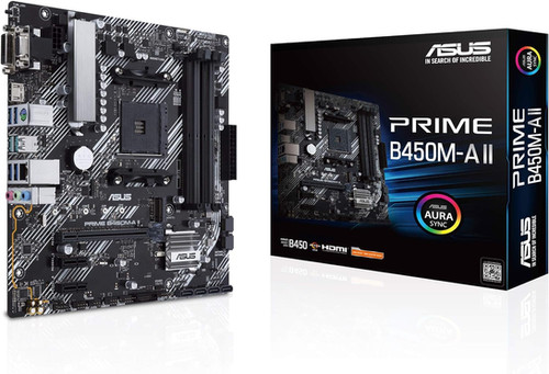 ASUS Prime B450M-A II AM4 Motherboard | Atomtech Store