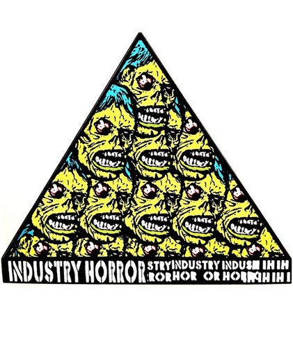 Zombie Pyramid Sticker | Industry Horror