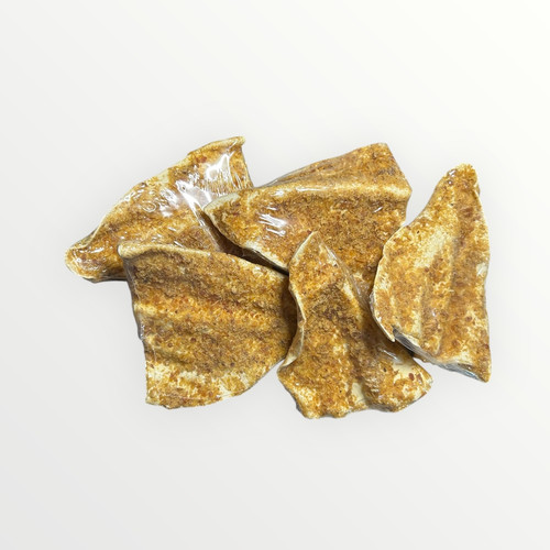 Premium Wrapped Mega Cow Ear Bully Dusted Flavor 5 Packs | Wonder Chew