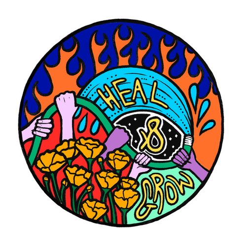 Heal & Grow Sticker | KITA Products
