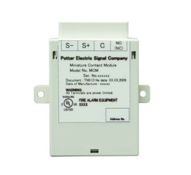 MCM MINI CONTACT MODULE - POTTER ELECTRIC | MaximoSupplyCorp