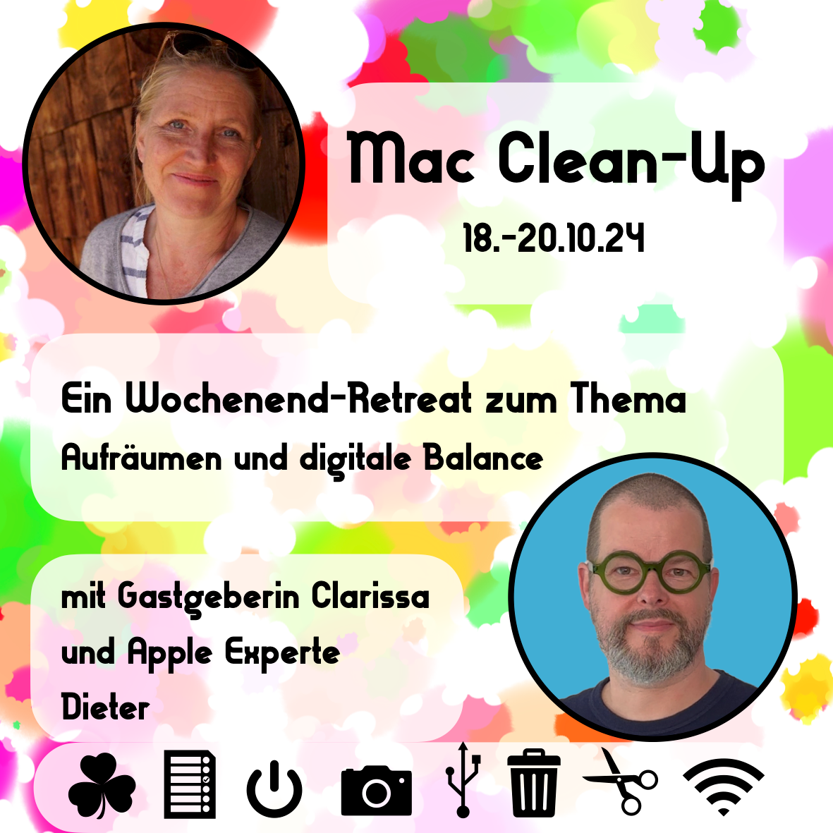 Mac Clean-up Wochenend Retreat | dadadance