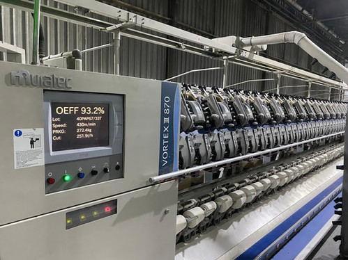 Muratec Vortex Air Jet Spinning Machines | Coker & Associates