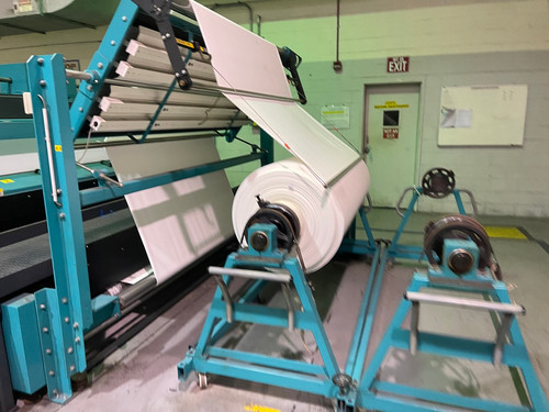 KARL MAYER DOUBLE NEEDLE MACHINE SLITTER | Coker & Associates