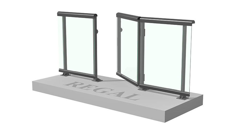 RRGT0102 - Glass Railing Gate