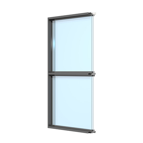 Fixed with 1 Horizontal Mullion Window