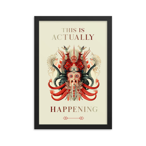 Watchful TIAH Framed poster | TIAH 2021