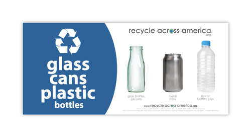 Glass, Cans, Plastic Recycling - HEAVY-DUTY Standardized Recycling ...