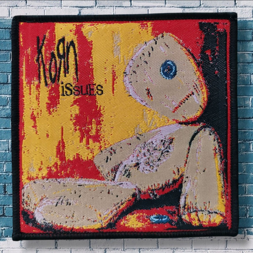 KORN - Issues (1) WOVEN PATCH | black-wings