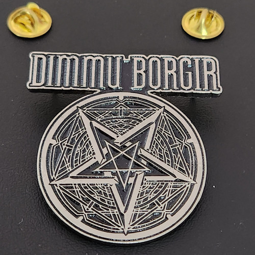 DIMMU BORGIR - Pentagram Logo METAL PIN | Blackwings