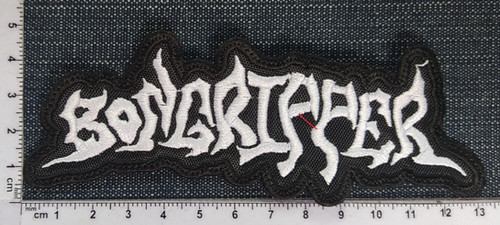 BONGRIPPER - Logo EMBROIDERED PATCH | black-wings