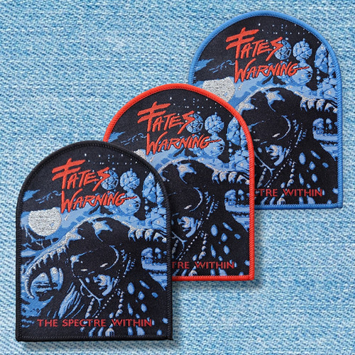 FATES WARNING - The Spectre Within WOVEN PATCH | black-wings