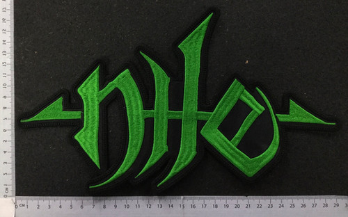 NILE - LOGO EMBROIDERED BACK PATCH | black-wings