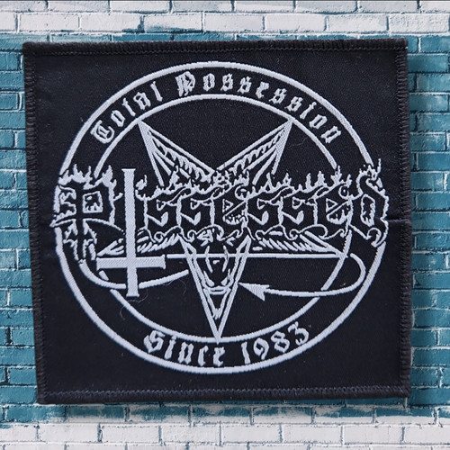 POSSESSED - Total Possession WOVEN PATCH | black-wings