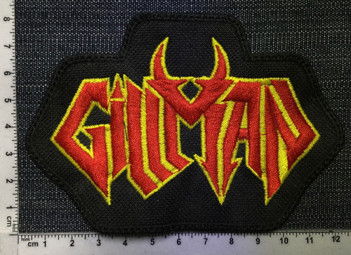 GILLMAN - LOGO EMBROIDERED PATCH | black-wings