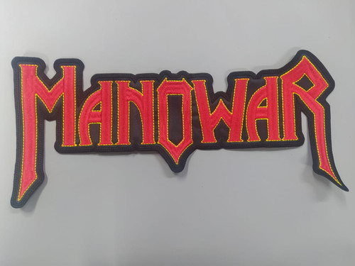 MANOWAR - Logo BACK PATCH | black-wings