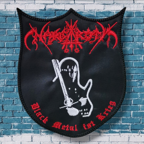 NARGAROTH - Black Metal Ist Krieg EMBROIDERED PATCH | black-wings