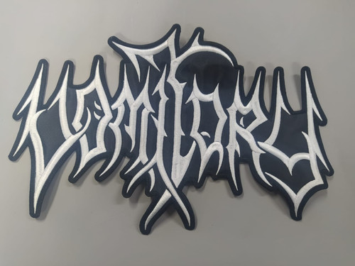 VOMITORY - LOGO EMBROIDERED BACK PATCH | black-wings