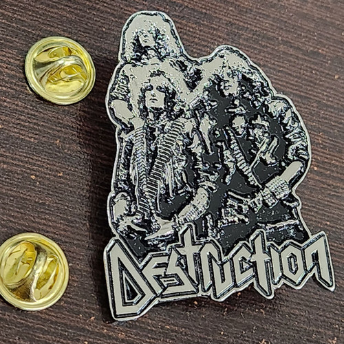 DESTRUCTION - Band METAL PIN | black-wings