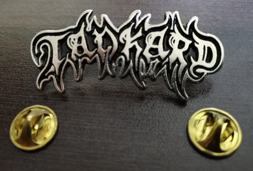 TANKARD - Logo METAL PIN | black-wings