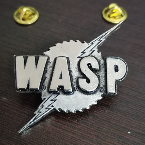 W.A.S.P. - Logo Blade Metal Pin | black-wings