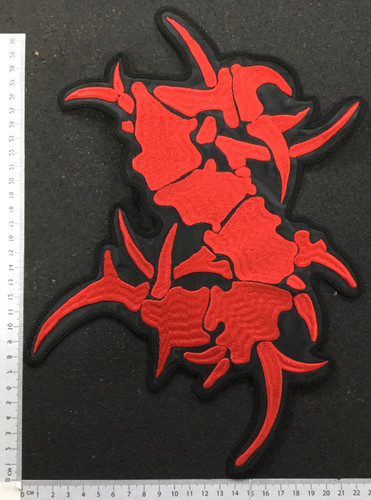 SEPULTURA - SYMBOL EMBROIDERED BACK PATCH | black-wings