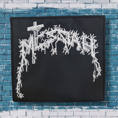 MESSIAH - Logo EMBROIDERED PATCH | black-wings